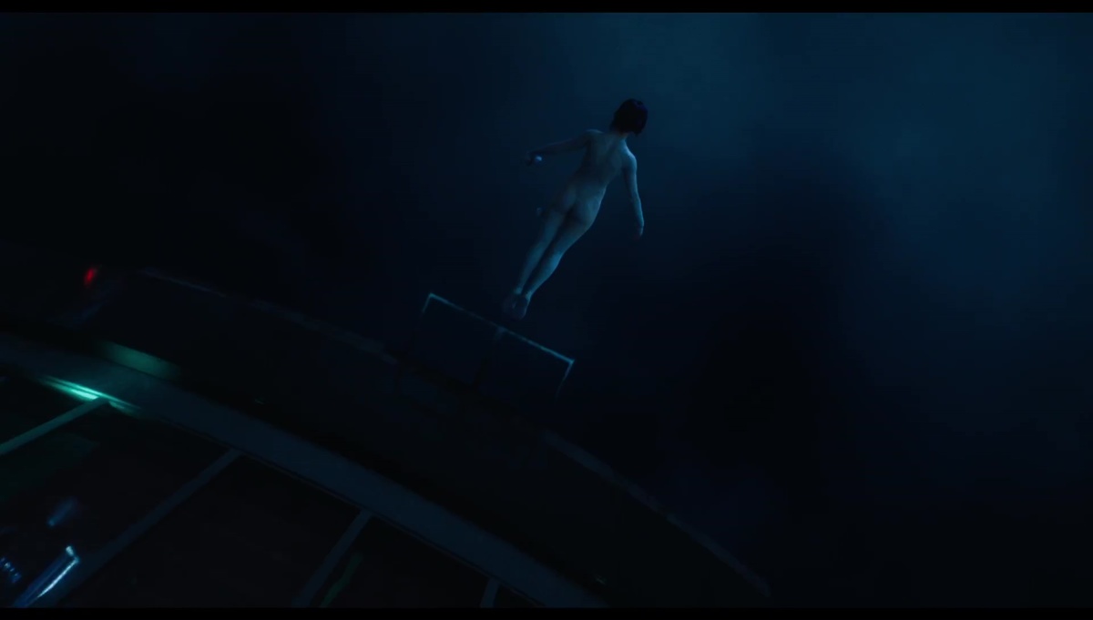 Naked Scarlett Johansson In Ghost In The Shell 6654