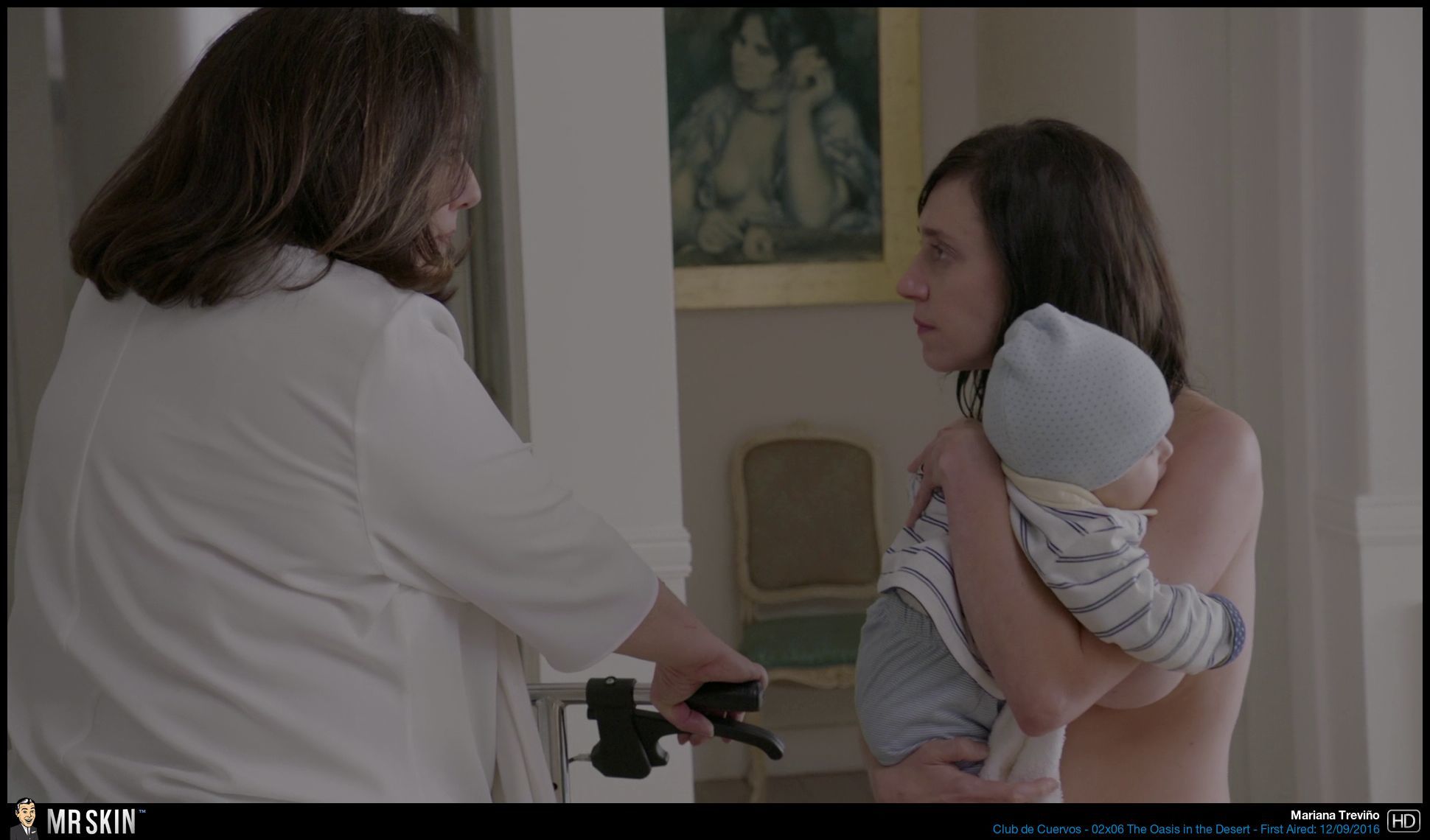 Naked Mariana Treviño In Club De Cuervos