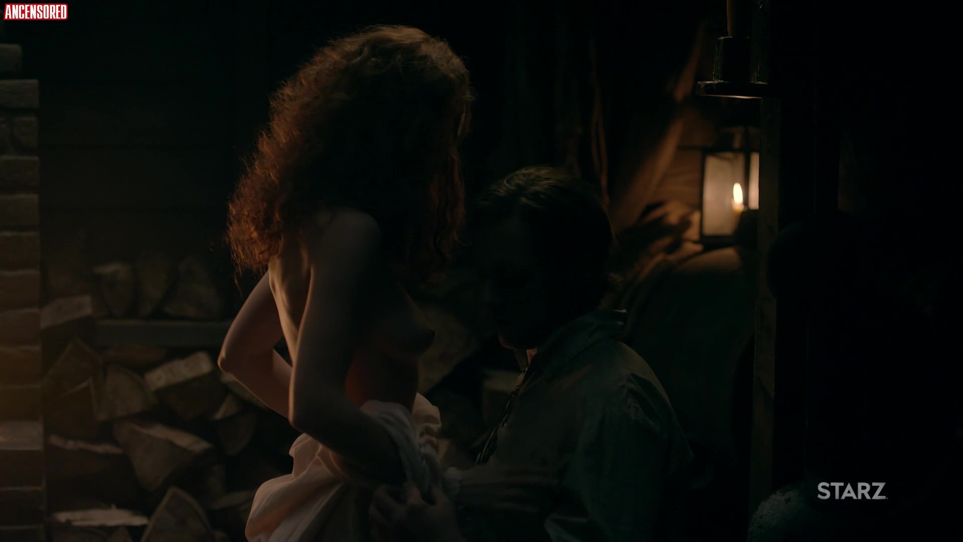 Naked Sophie Skelton In Outlander 4097