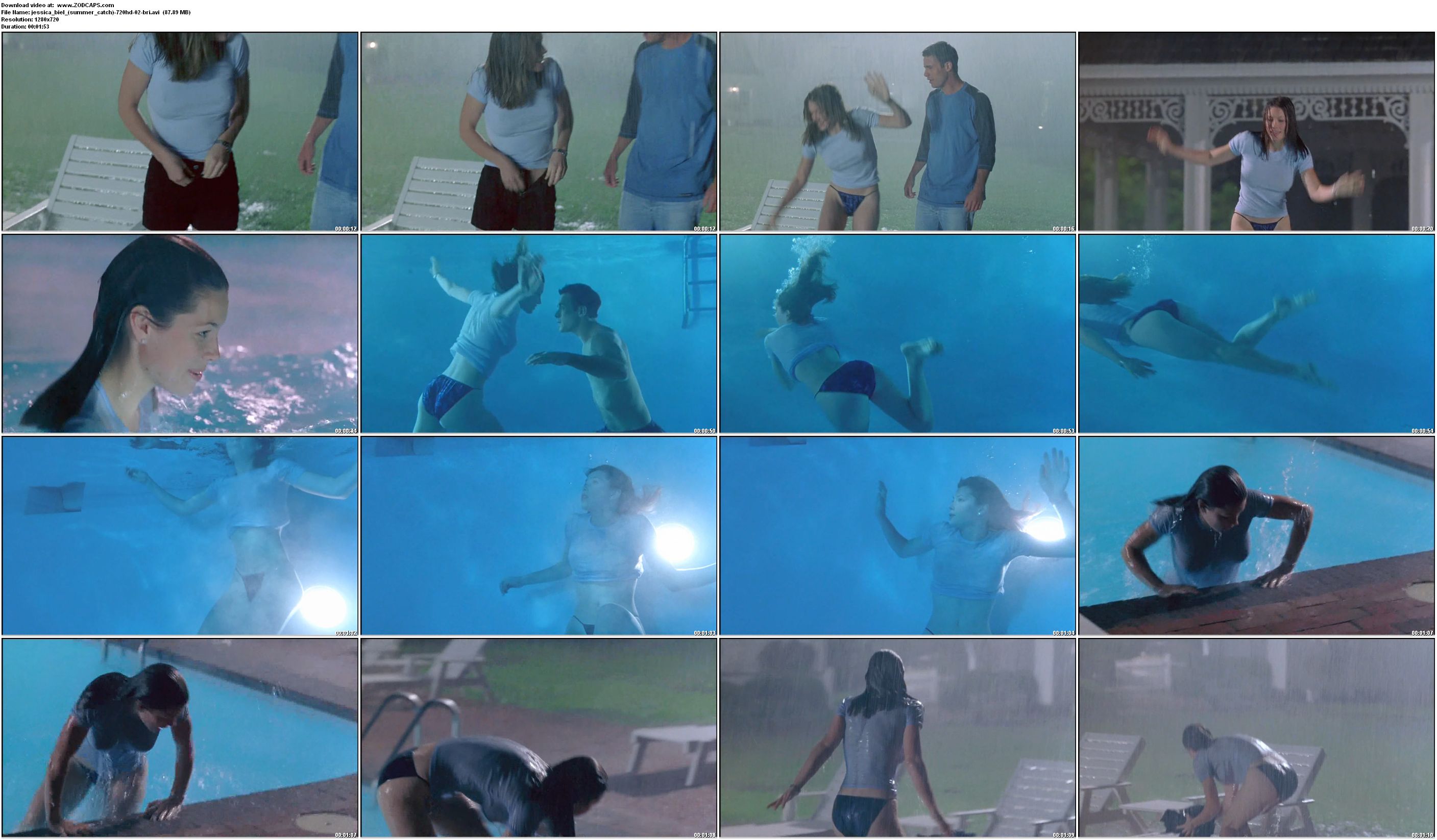Naked Jessica Biel In Summer Catch