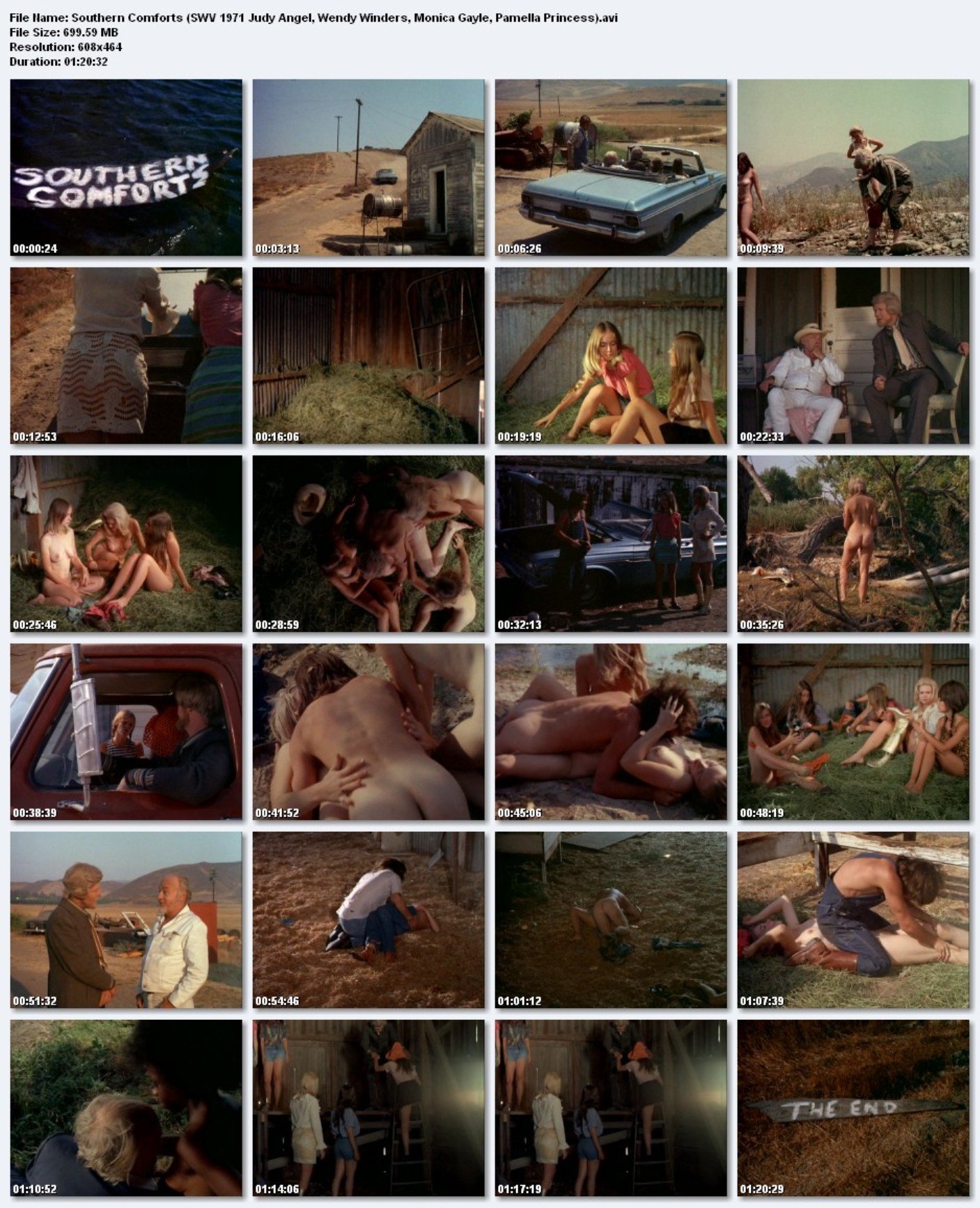 Naked Judy Angel In Southern Comforts