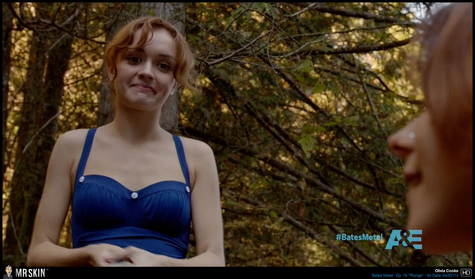 Naked Olivia Cooke In Bates Motel