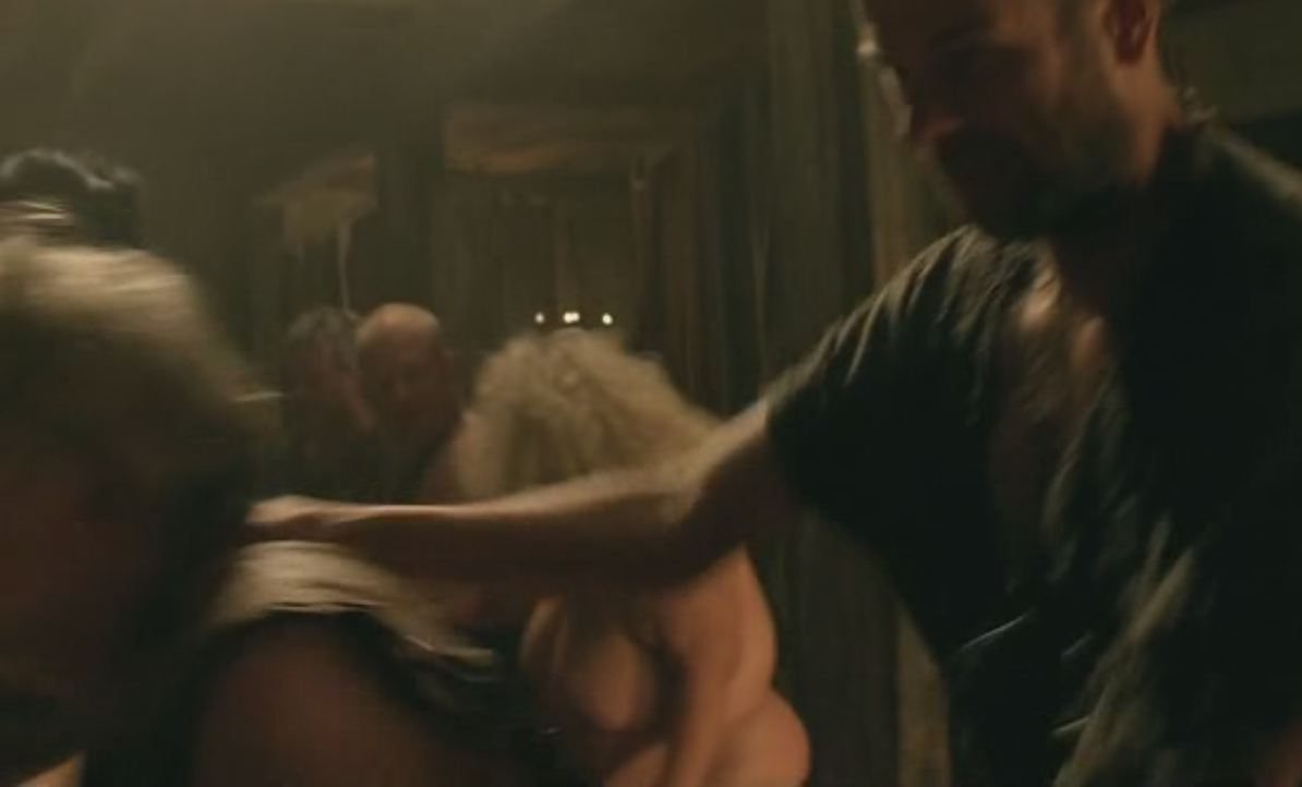 Naked Unknown In Spartacus Vengeance