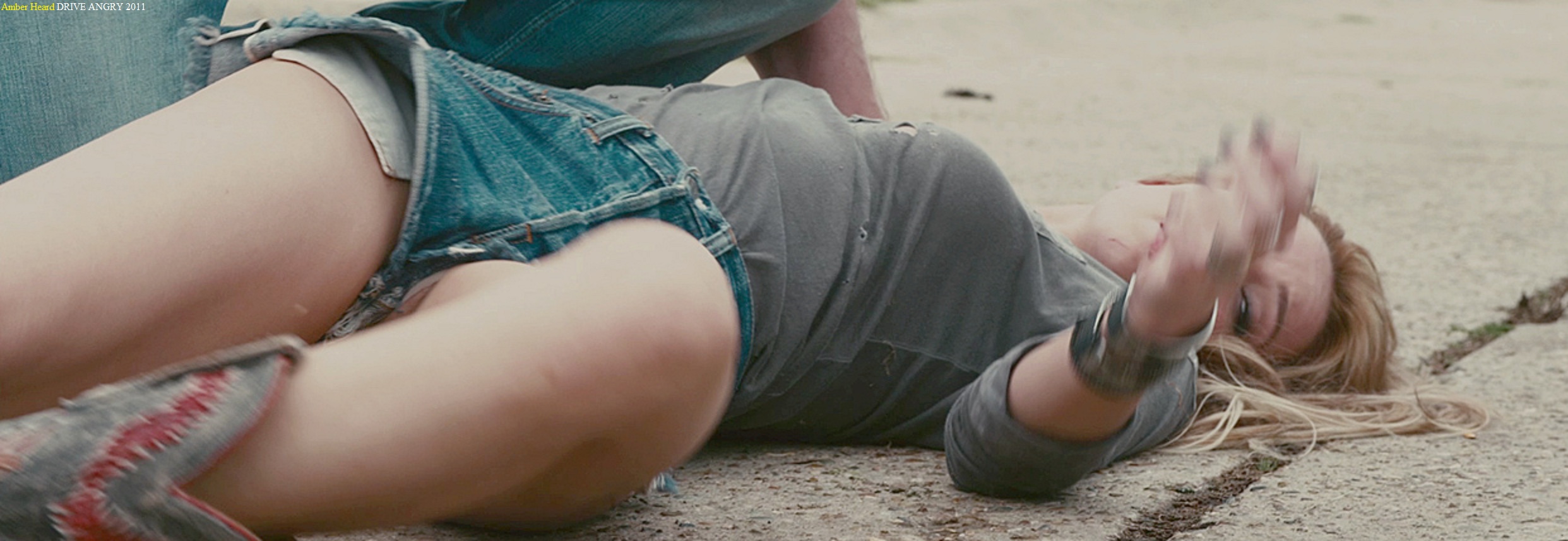 Naked Amber Heard In Drive Angry 3d