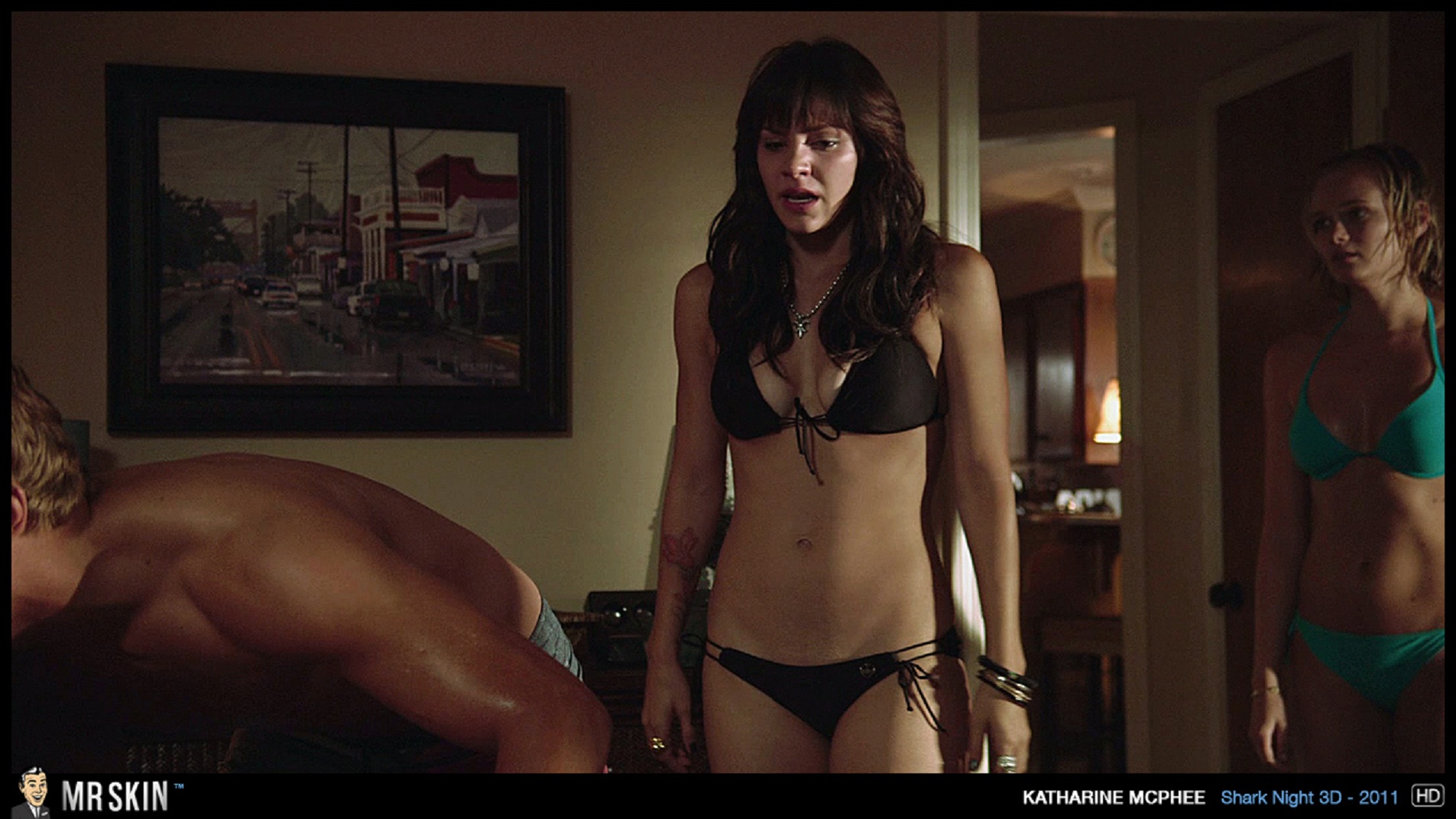 Naked Katharine Mcphee In Shark Night 3d