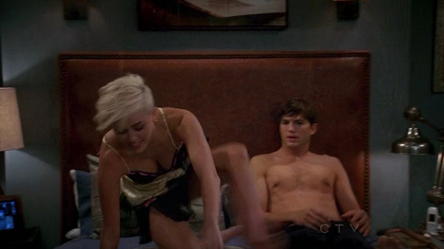 Naked Miley Cyrus In Two And A Half Men