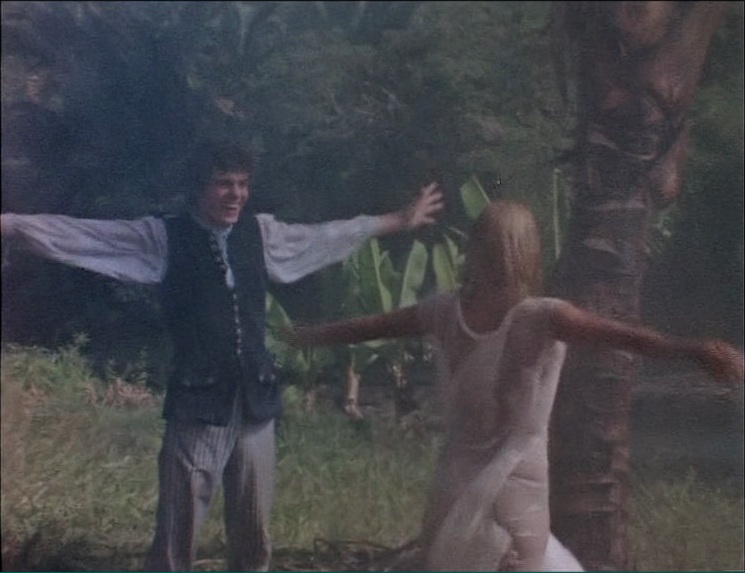 Naked Véronique Jannot in Paul et Virginie