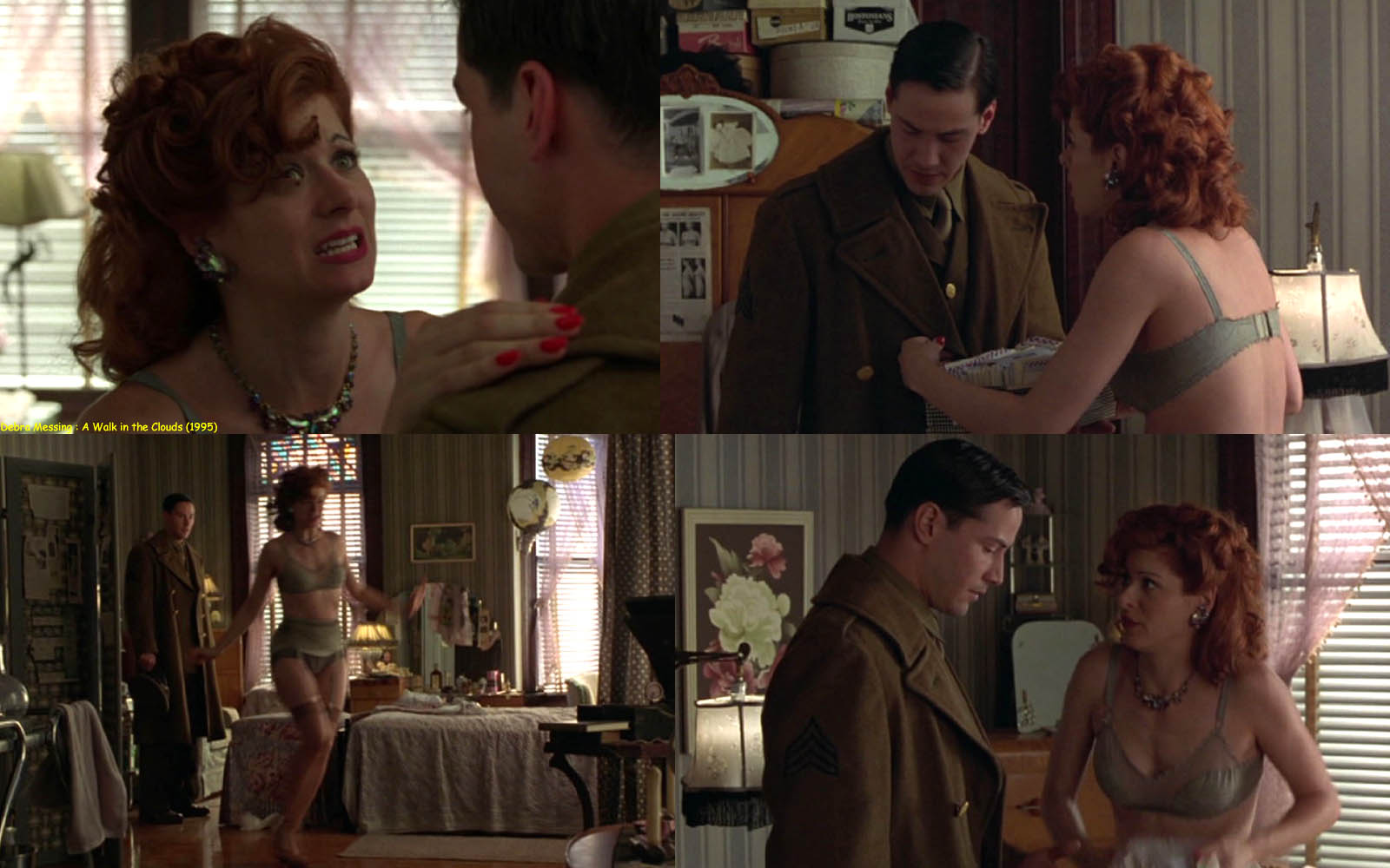 Naked Debra Messing In A Walk In The Clouds 2418