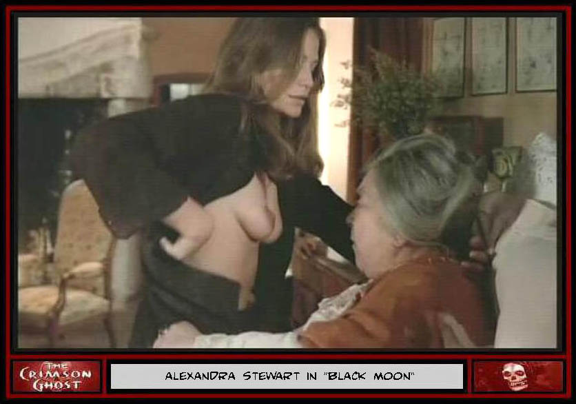 Naked Alexandra Stewart In Black Moon